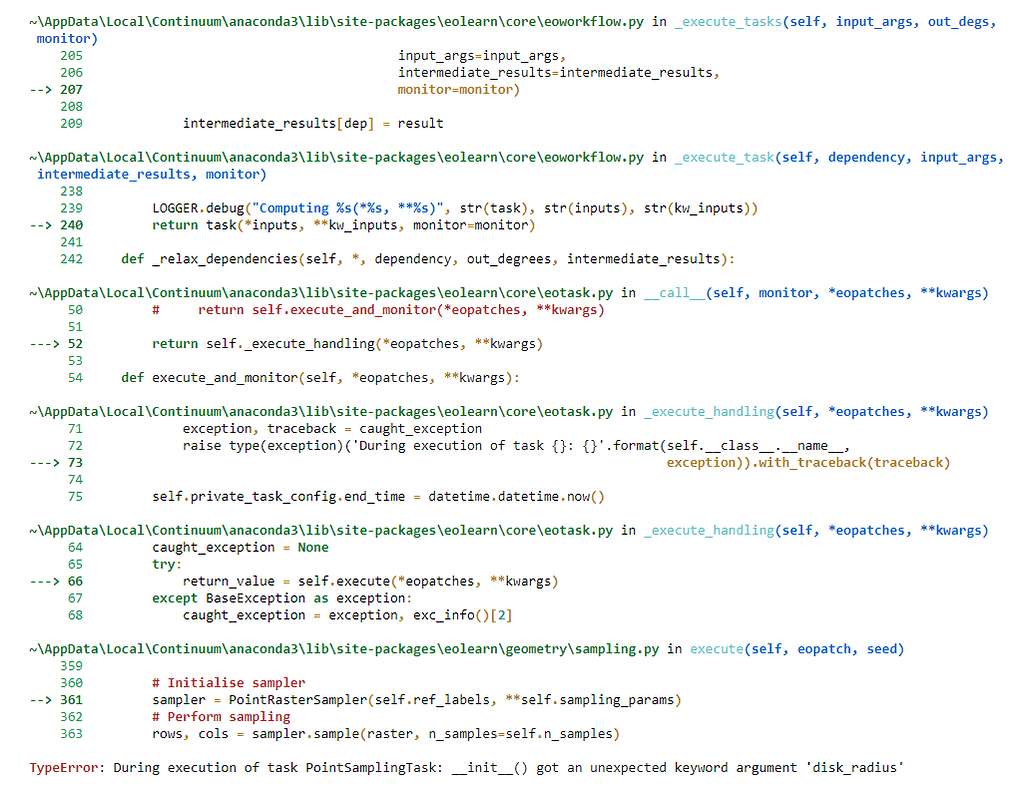 EO-learn tutorial example - Python SDK - Forum@Sentinel Hub