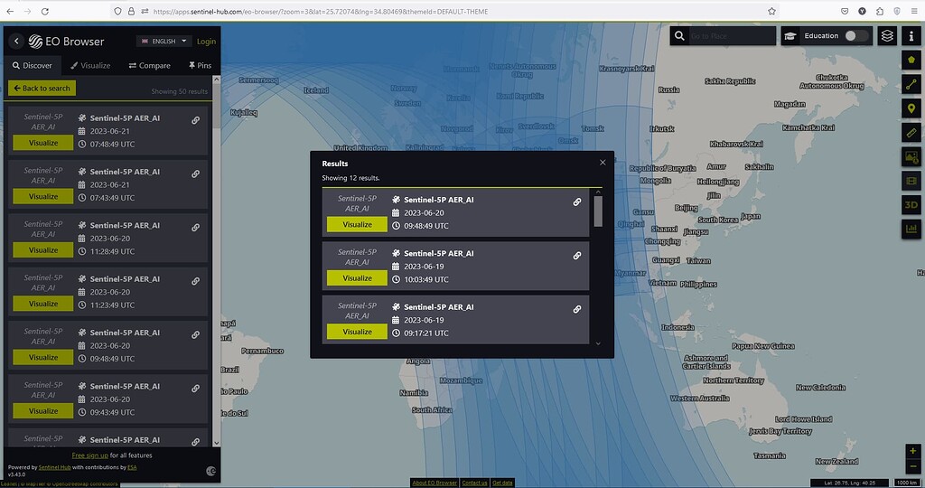 Failure to update Sentinel 5 data - Apps / Services - Forum@Sentinel Hub