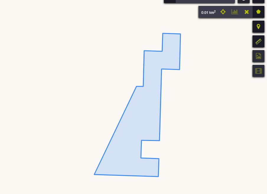 No Data Found When I Try To Draw FIS Chart For NDVI Apps Services 